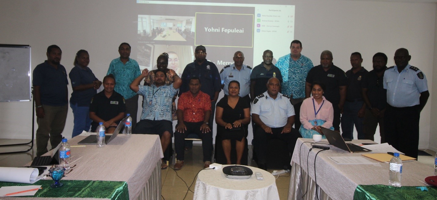 FISHERIES AND MARITIME POLICE DISCUSS NIUE TREATY – My SIG Services Portal