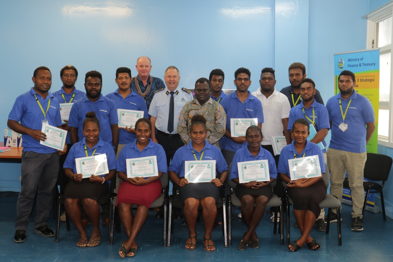 15 new Customs officers inducted into Customs and Excise Division. – My ...