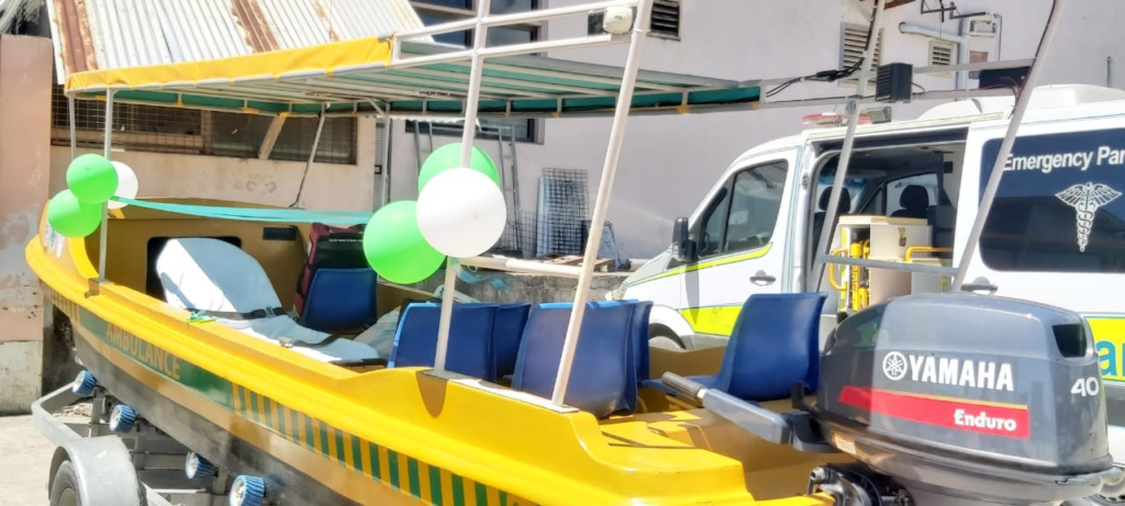Locally modified Sea Ambulance launched for operation – My SIG Services ...