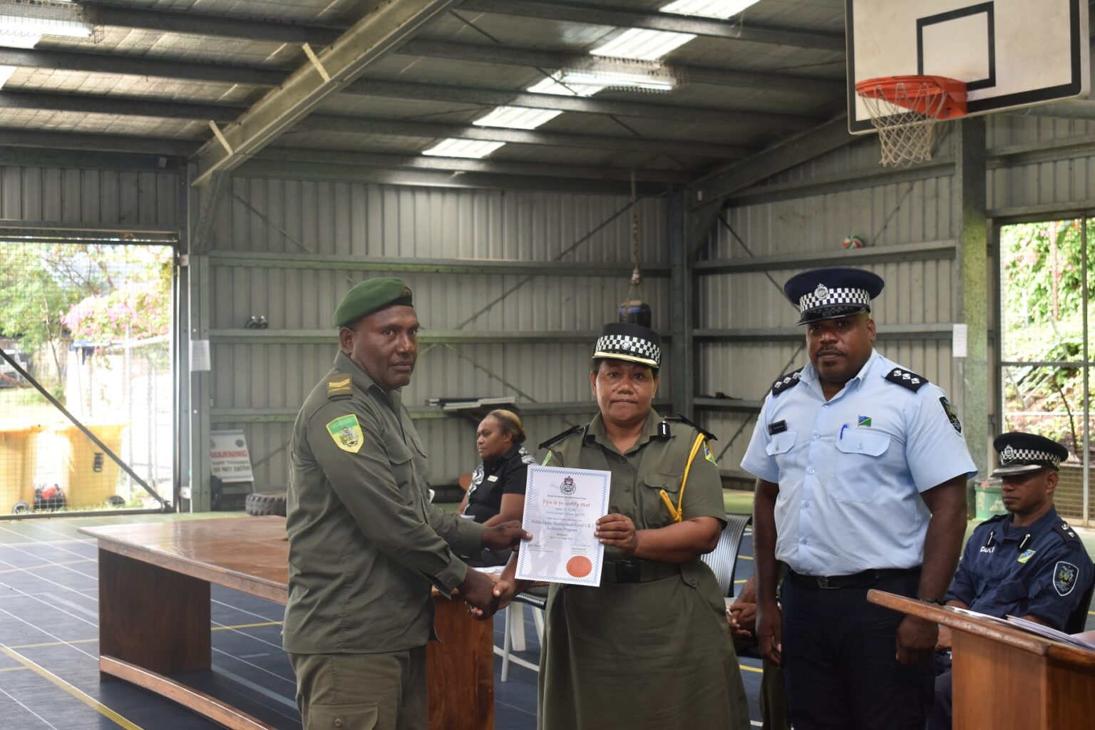 RSIPF complete police support unit and instructors training to CSSI ...