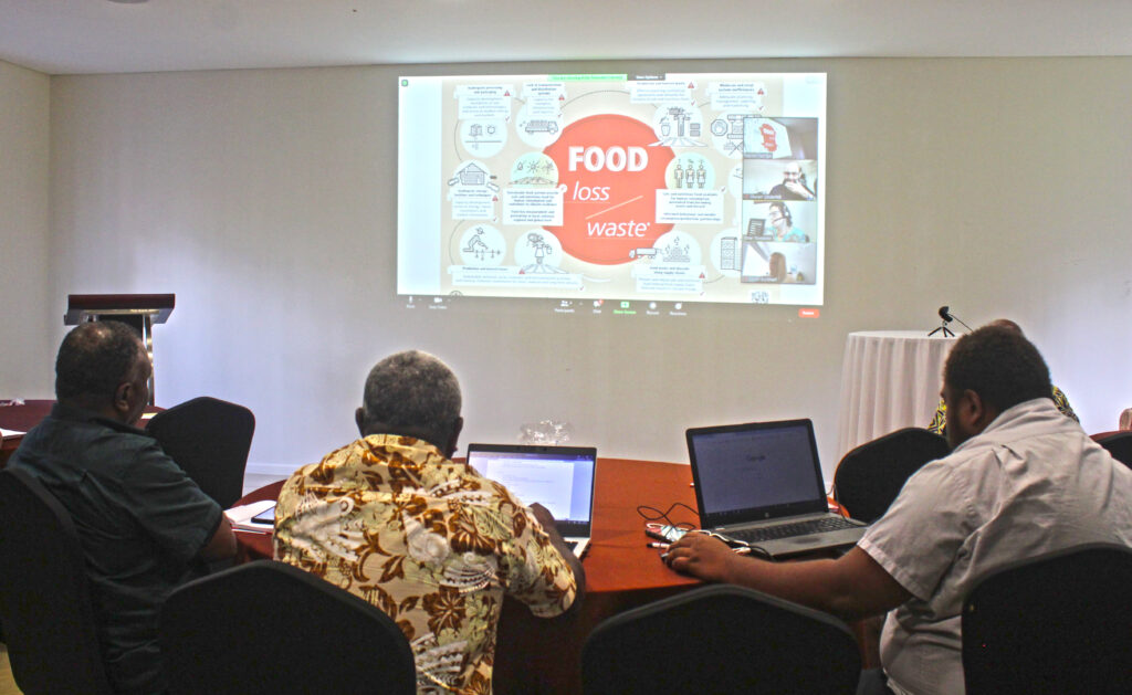 Training of trainers for addressing food waste and loss in the local ...