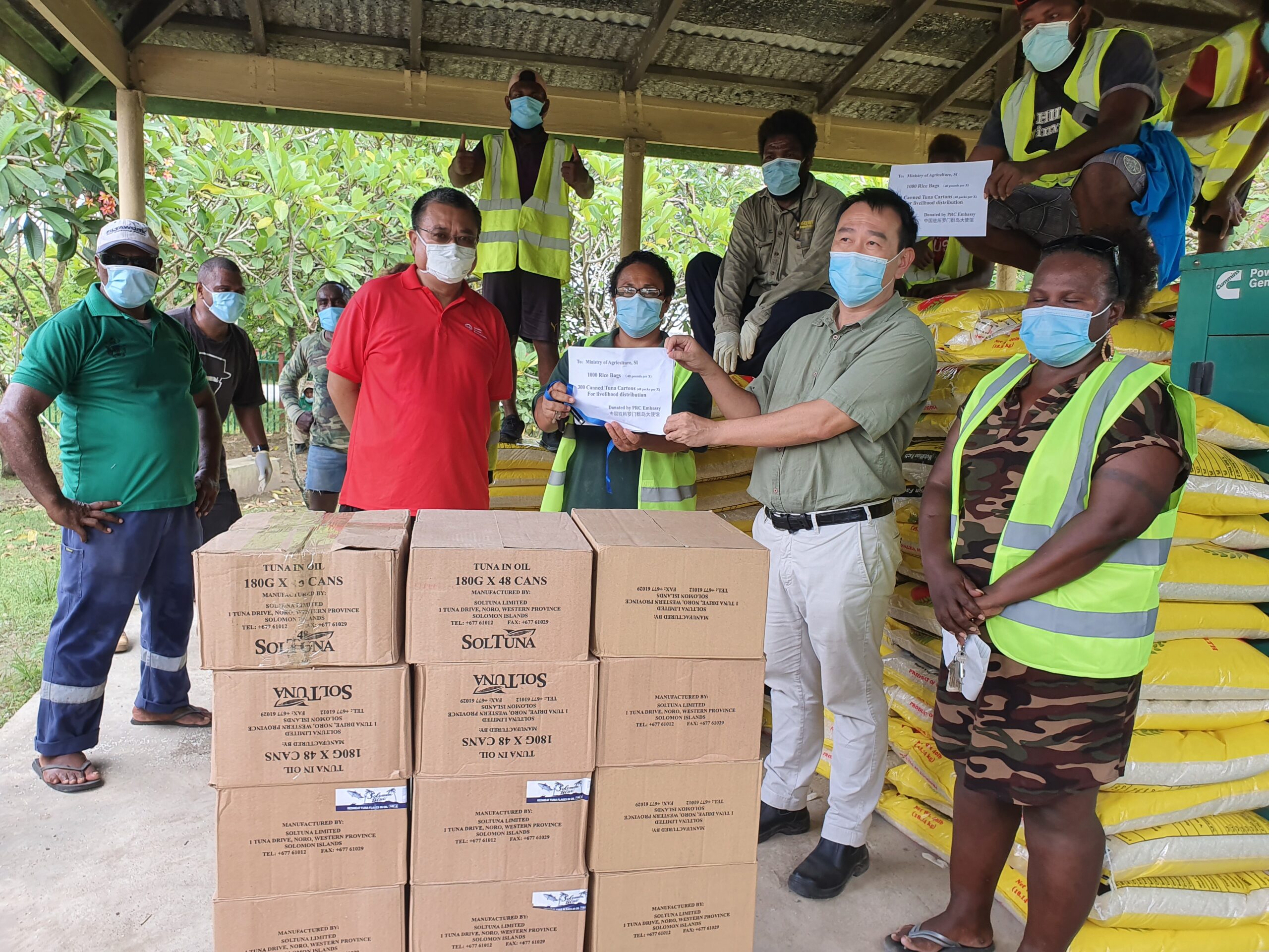PRC acknowledged for relief support – My SIG Services Portal