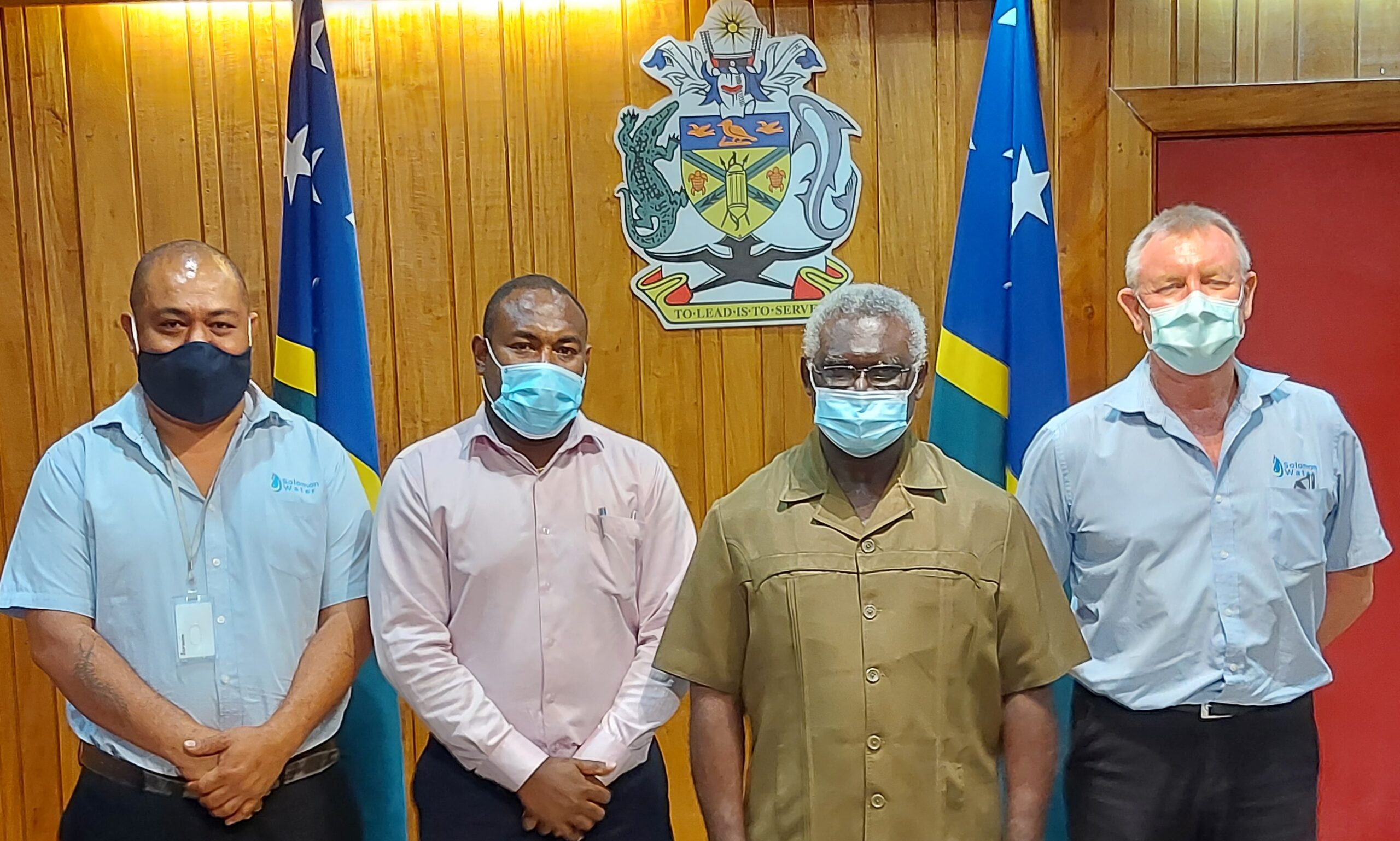 Solomon Water introduces new Chair to PM. – My SIG Services Portal
