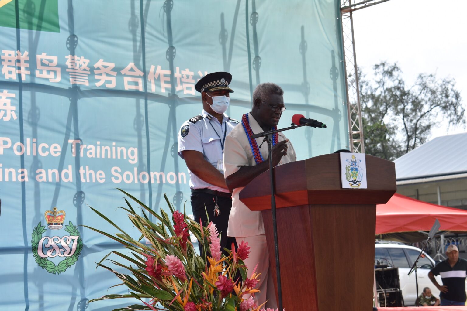Demonstration of joint Police Training between PRC and SI in Honiara ...