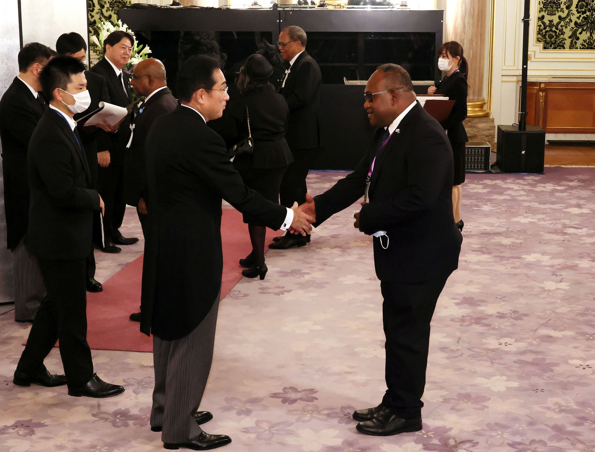 DPM RETURNS FROM ABE STATE FUNERAL IN TOKYO – My SIG Services Portal