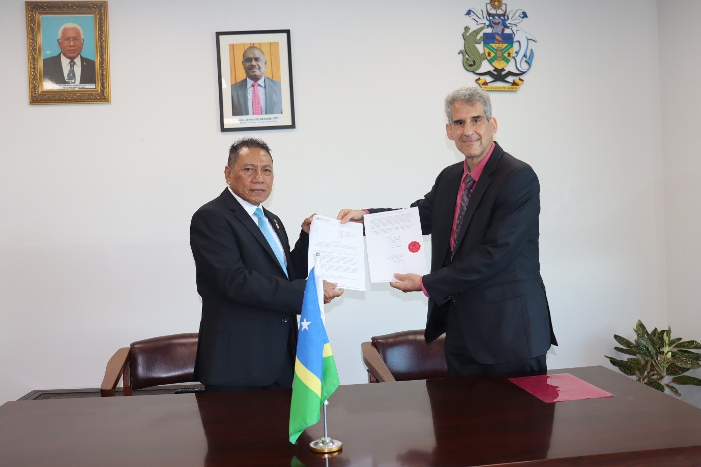 New WHO Country Representative presents credential to Foreign Affairs ...