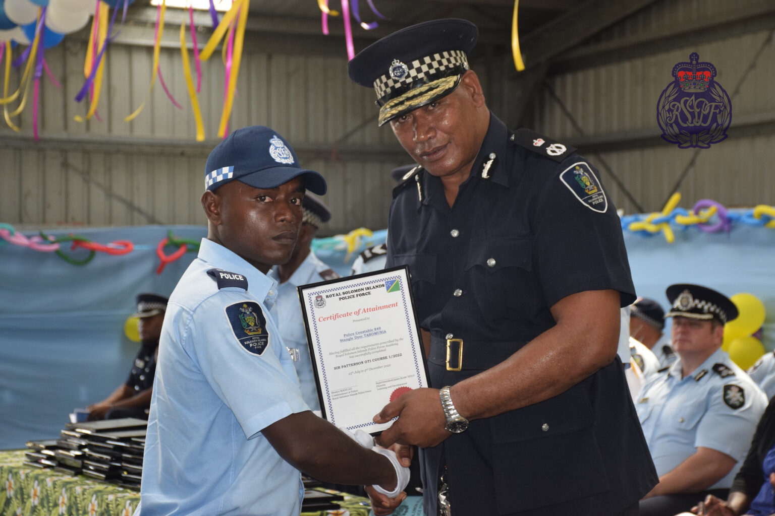 RSIPF welcomes 67 new Police officers – My SIG Services Portal