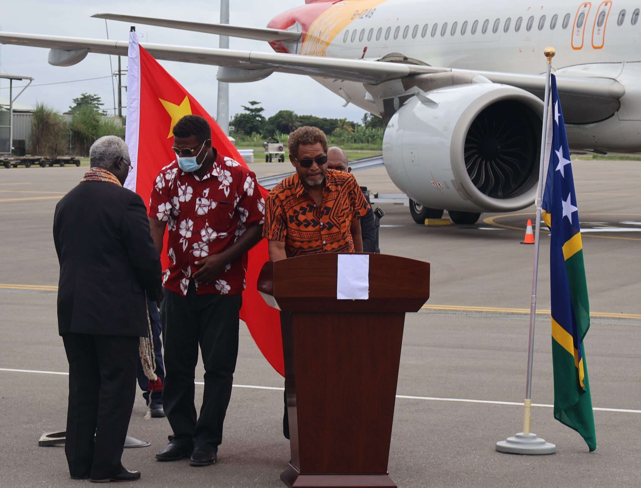 Casket of the late Solomon Islands Ambassador to PRC arrives home | The ...