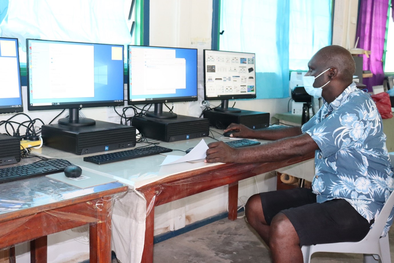 Temotu Provincial Health Services receives IPC, ICT & PPEs items