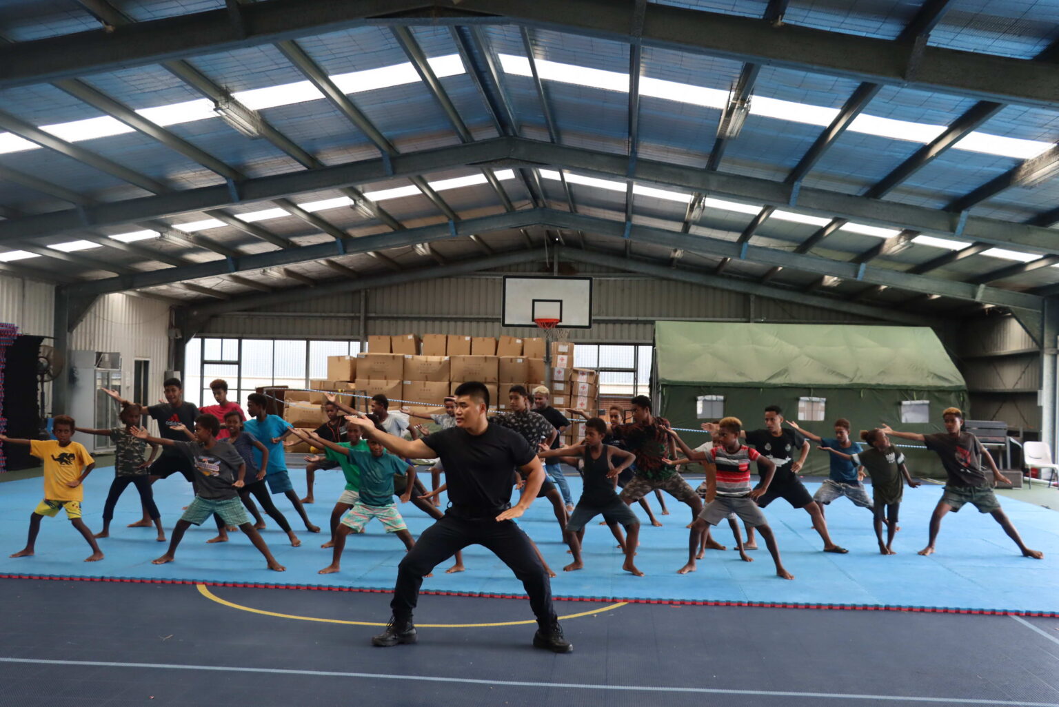 Police Officers’ children trained by PRC in Honiara – My SIG Services ...