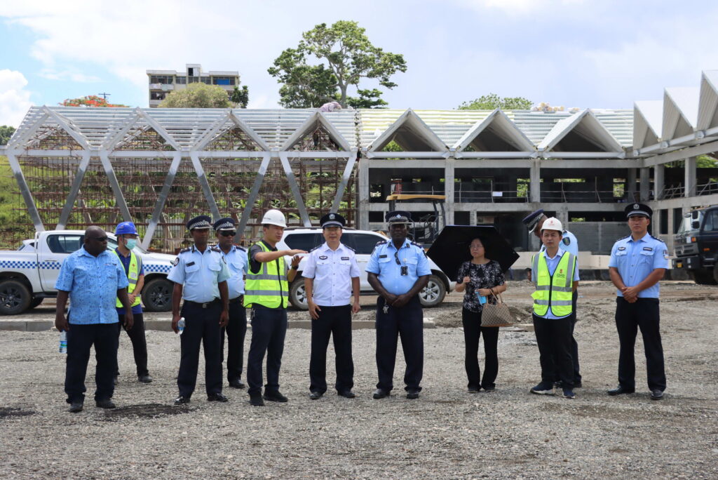 RSIPF visit 2023 Pacific Games Stadium Project and Solomon Islands ...