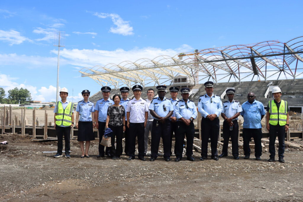 RSIPF visit 2023 Pacific Games Stadium Project and Solomon Islands ...