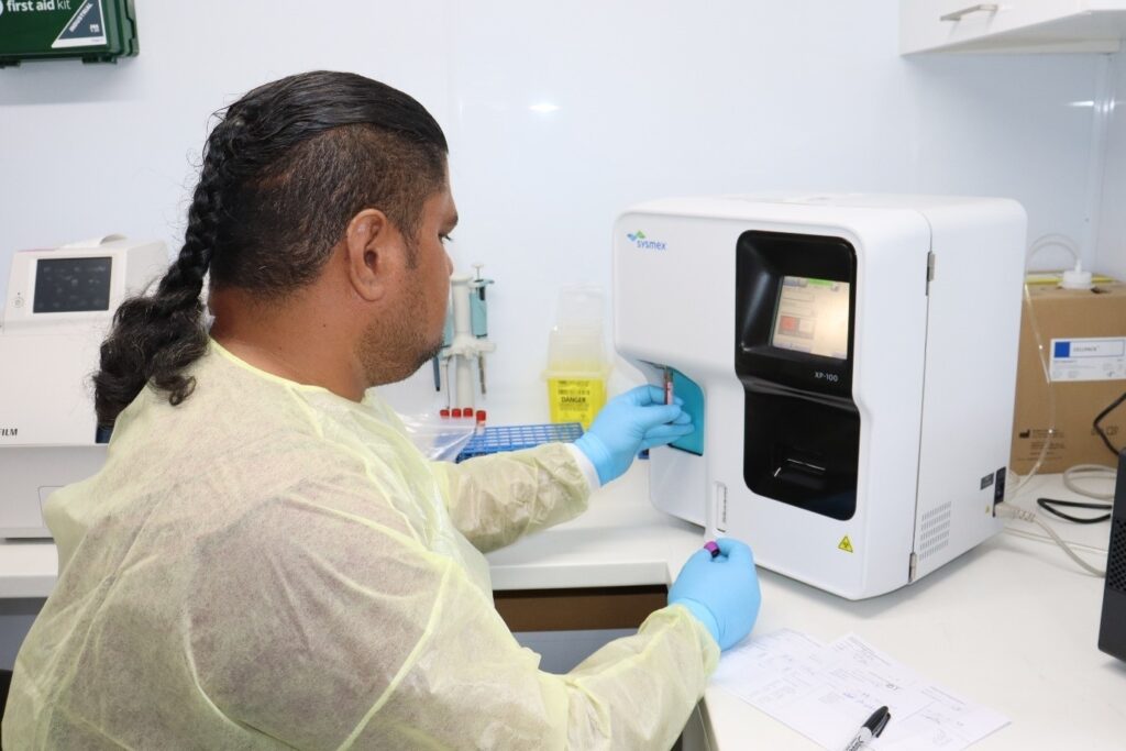 Helena Goldie Hospital Lab technicians undergo training as new biomed ...