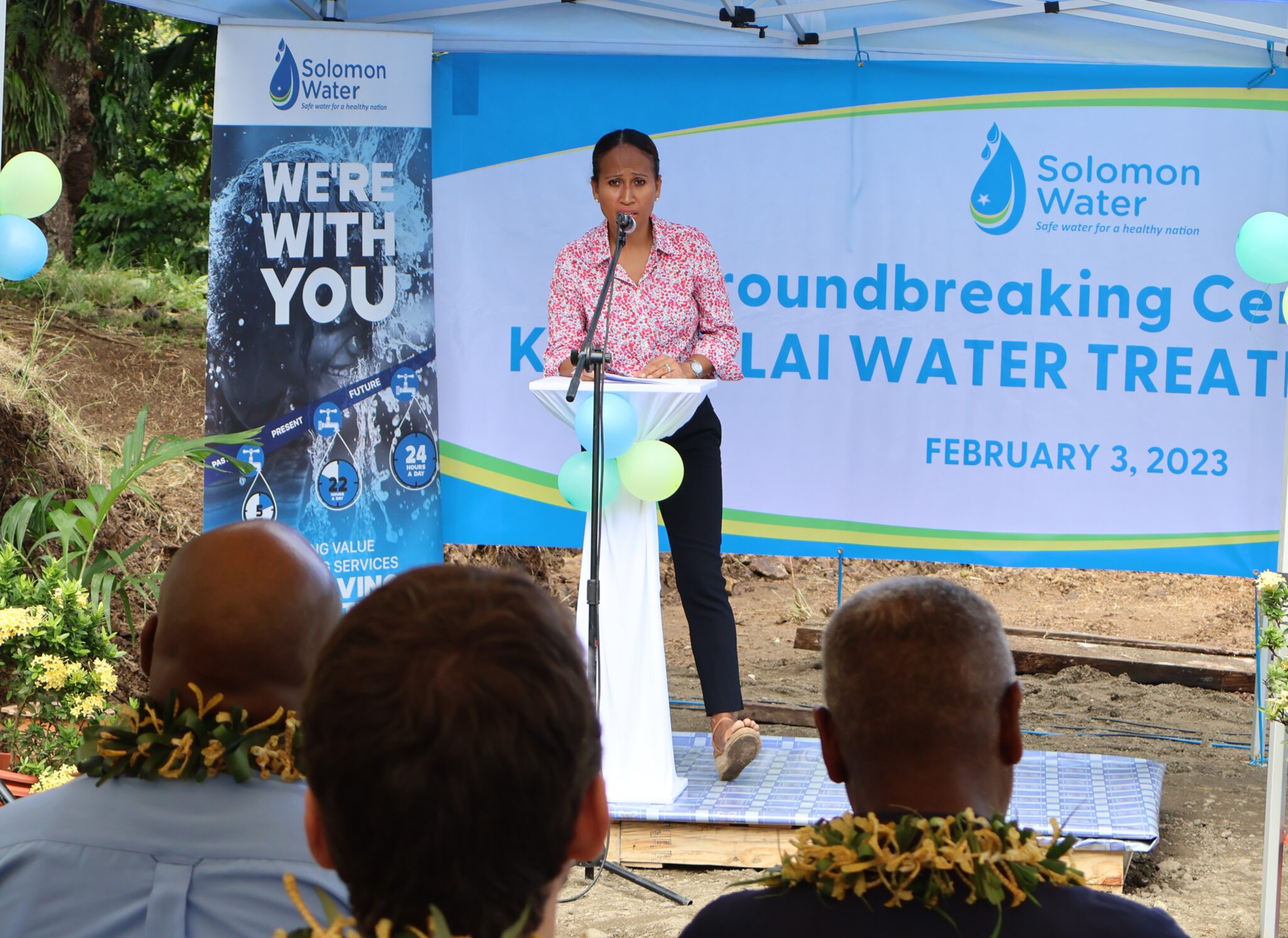 GOV’T CONGRATULATES SOLOMON WATER AND PARTNERS ON WATER TREATMENT PLANT ...