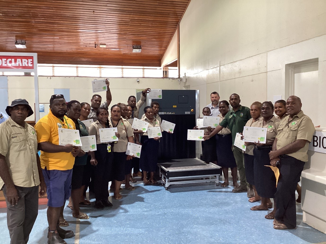 Biosecurity officers trained by Australia Biosecurity in use of new ...