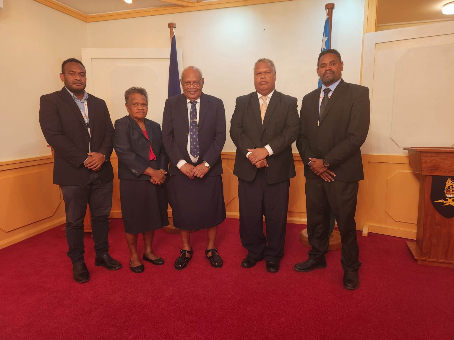 Mr. Jeffery Sade Deve, Sworn in as Electoral Commissioner. – My SIG ...