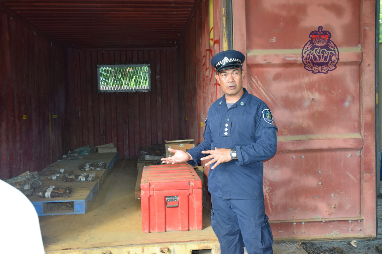 RSIPF-EOD welcome Japanese Foreign Affairs Minister Visit to Hells ...