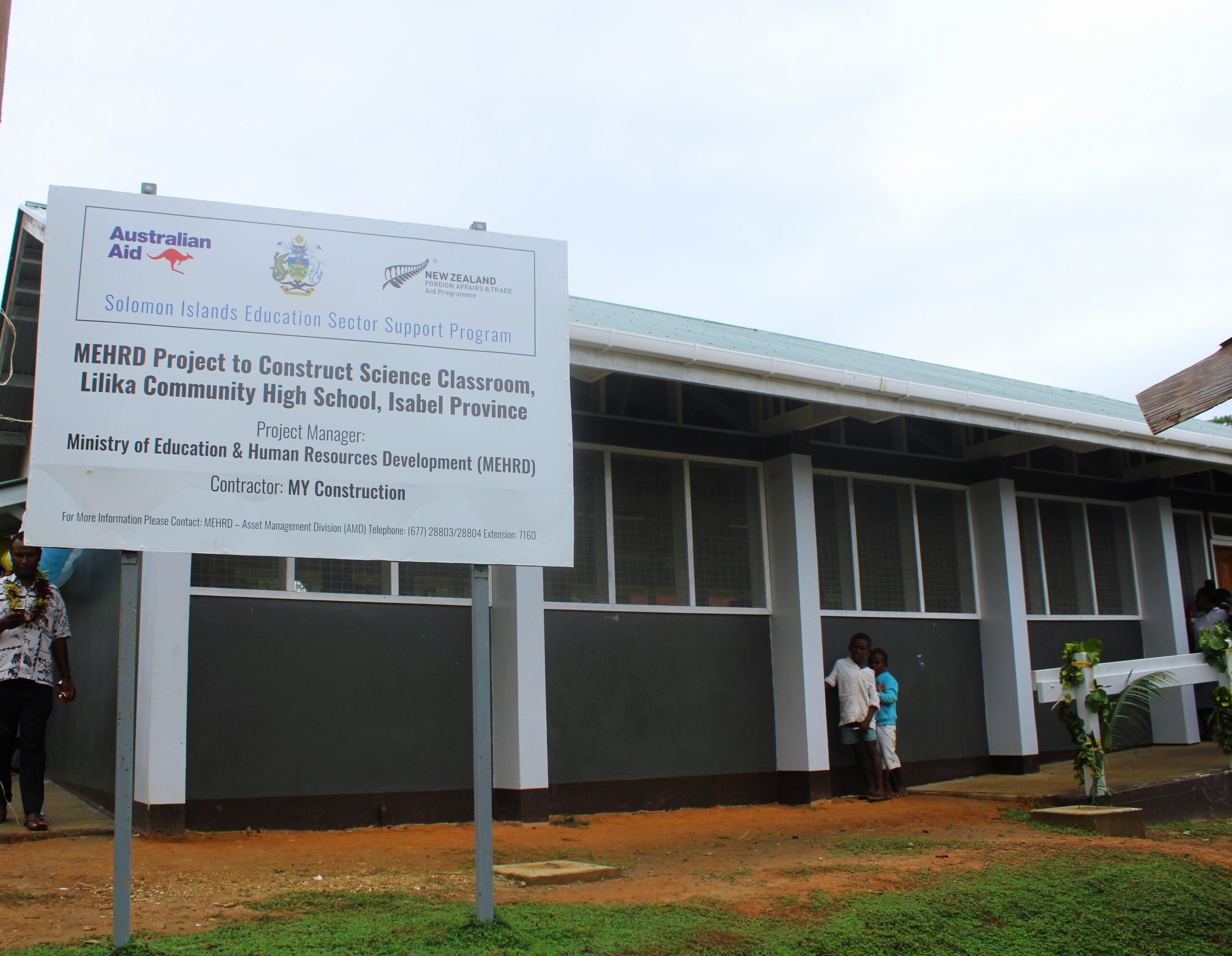 ESSP Government Partners provide new science lab for rural secondary ...