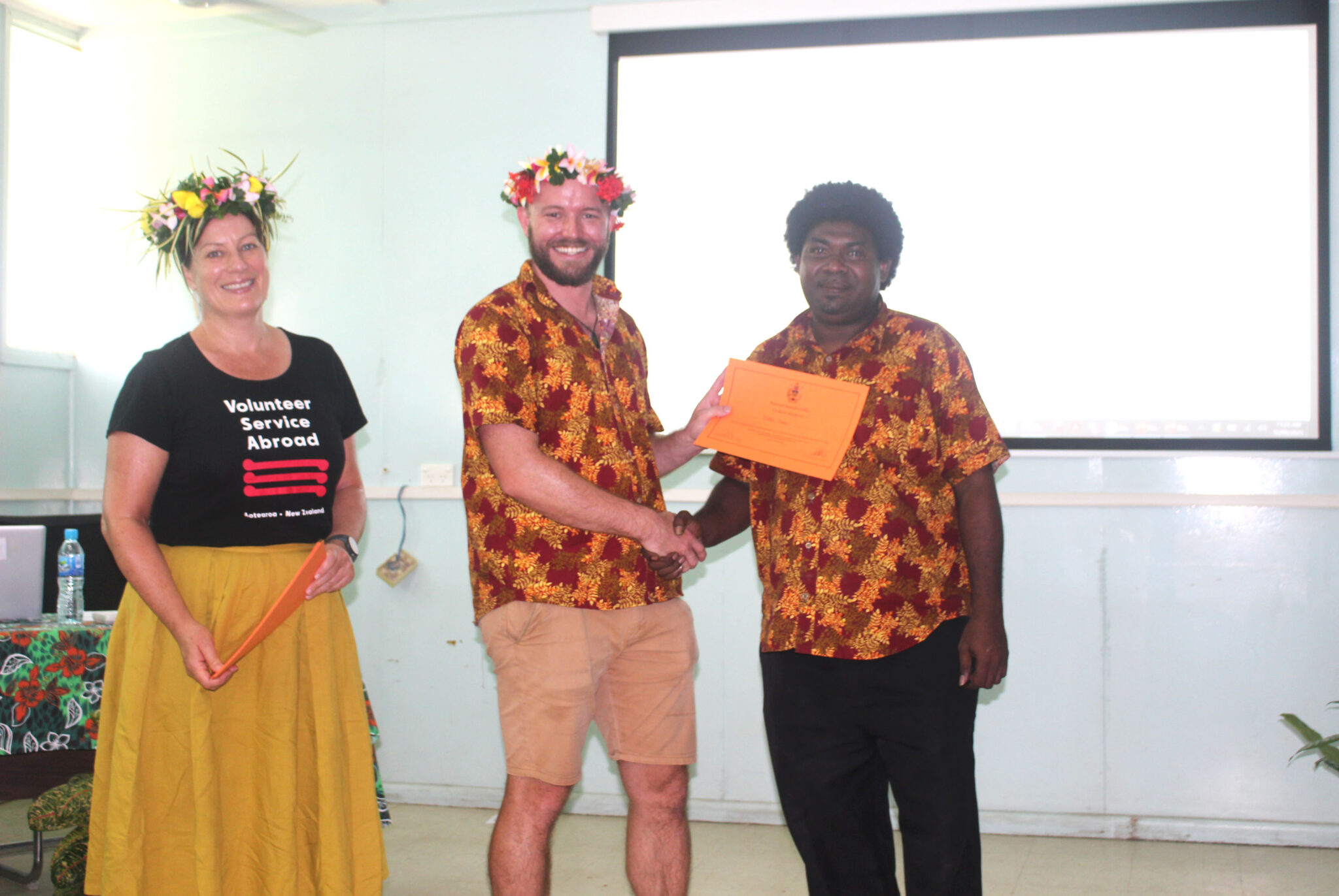 Officers receive certificates after training – My SIG Services Portal