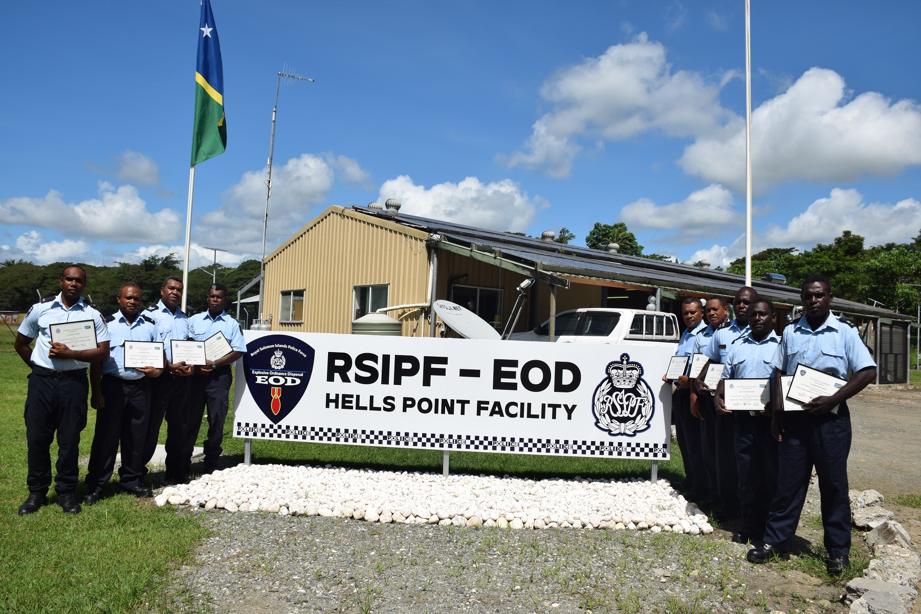 Nine EOD Operators complete level 3 plus IMAS training in Honiara – My ...