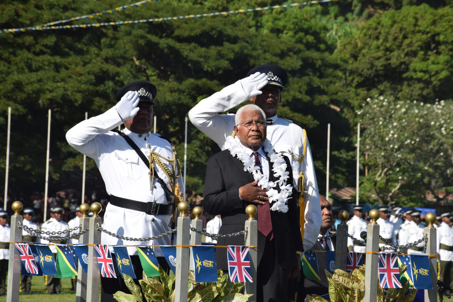 RSIPF Participate at the commemoration of His Majesty King Charles III