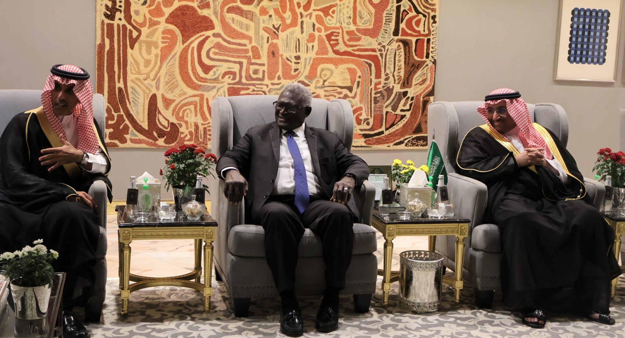 PM Sogavare on high level introductory visit to the Kingdom of Saudi ...