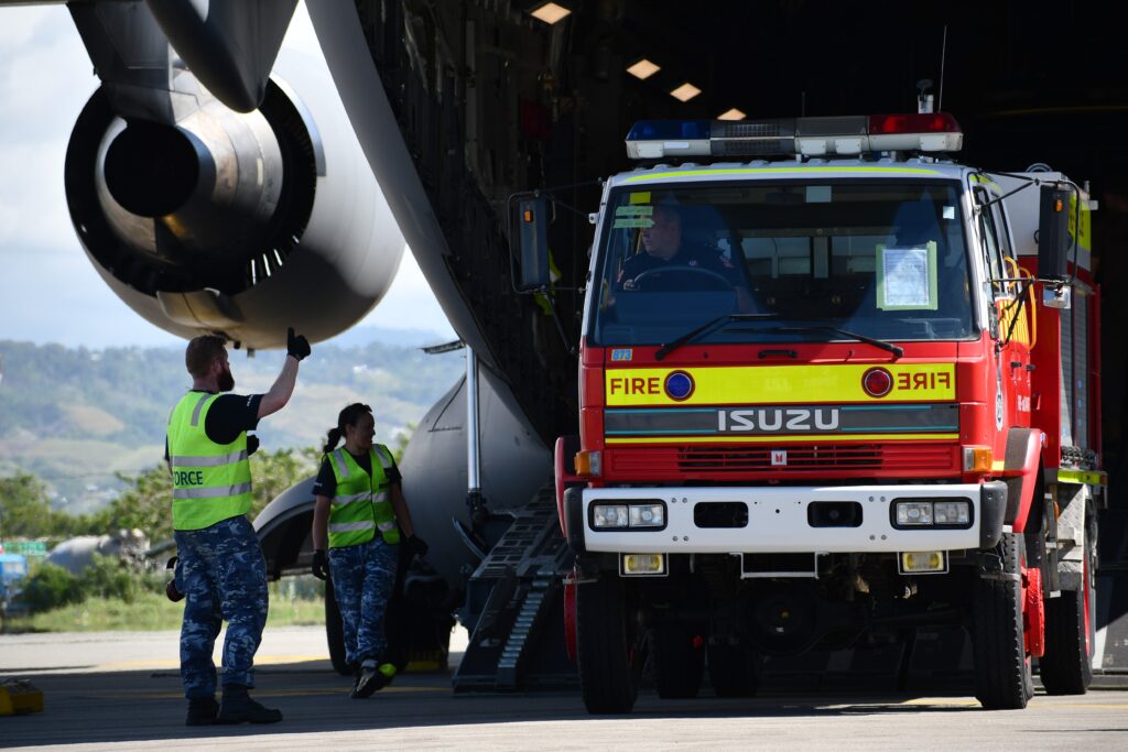 RSIPF resourced with four more firetrucks – My SIG Services Portal