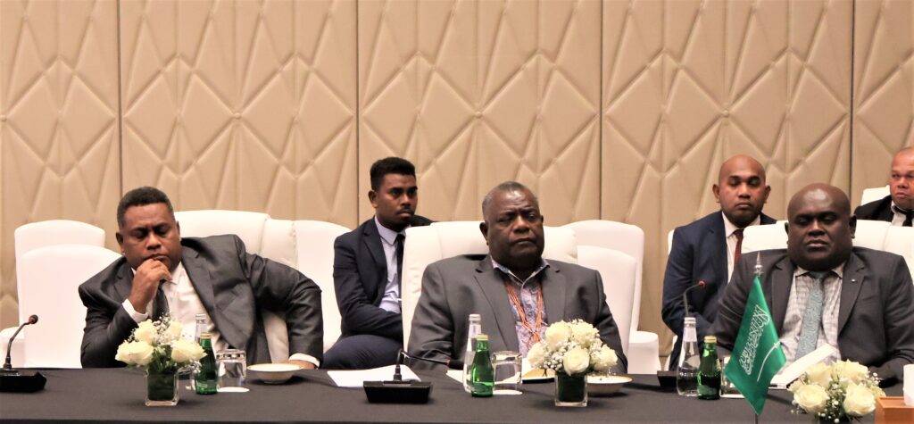 PM Sogavare Co-chairs Saudi-Solomon Islands Investment round table in ...