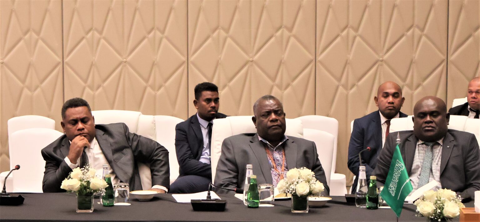 PM Sogavare Co-chairs Saudi-Solomon Islands Investment round table in ...