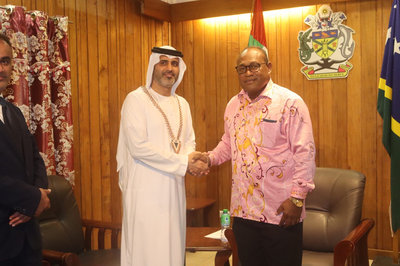 UAE Ambassador makes courtesy visit on Acting PM – My SIG Services Portal