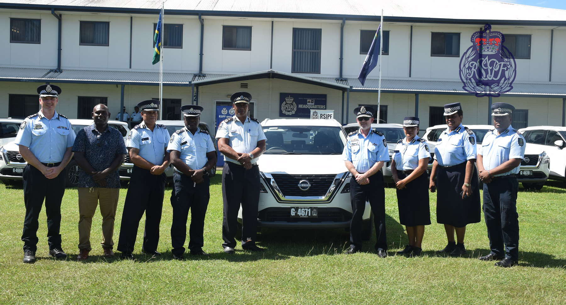 Seven new vehicles handed over to RSIPF - EIN Presswire