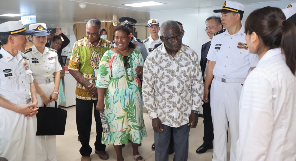 PM assured, effective high quality health service is the Peace Ark’s ...