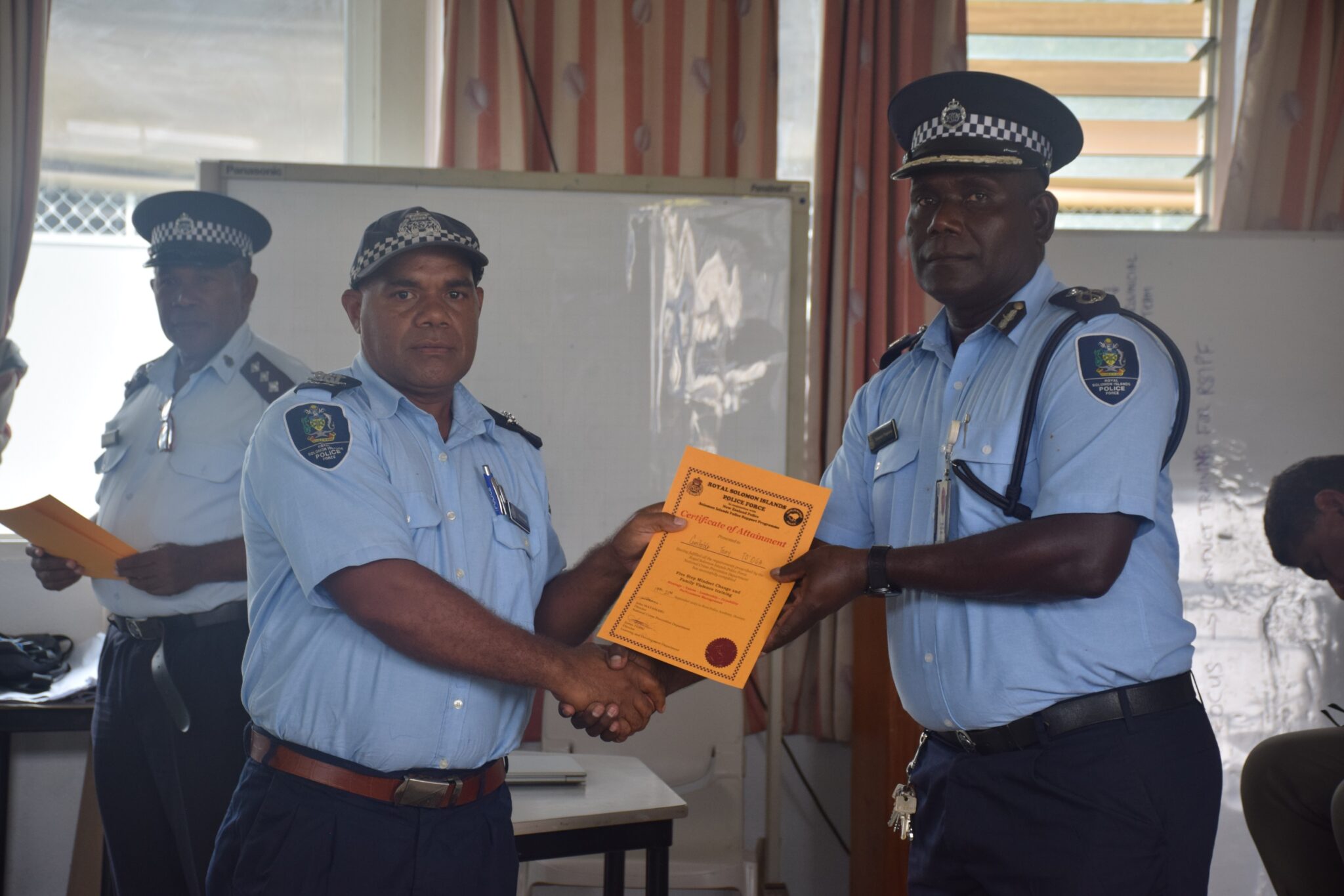 NZ Police and RSIPF deliver 5 Step Mindset training programme at Rove ...