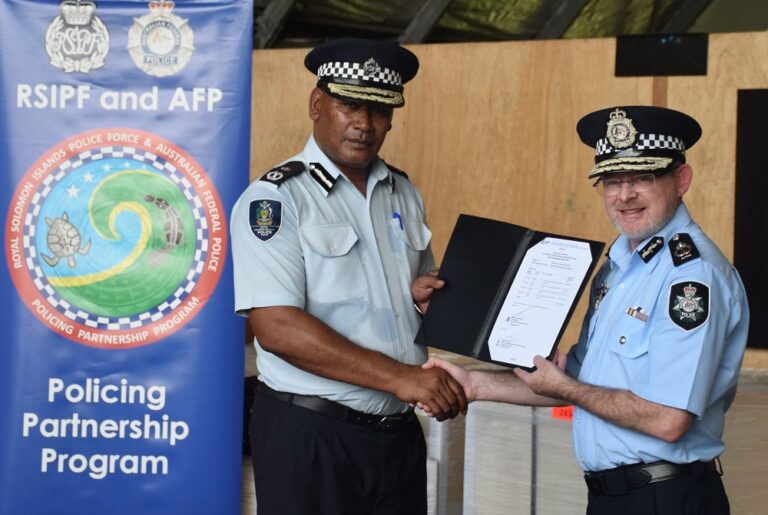 Remote Positioning Vehicle gifted to RSIPF – My SIG Services Portal