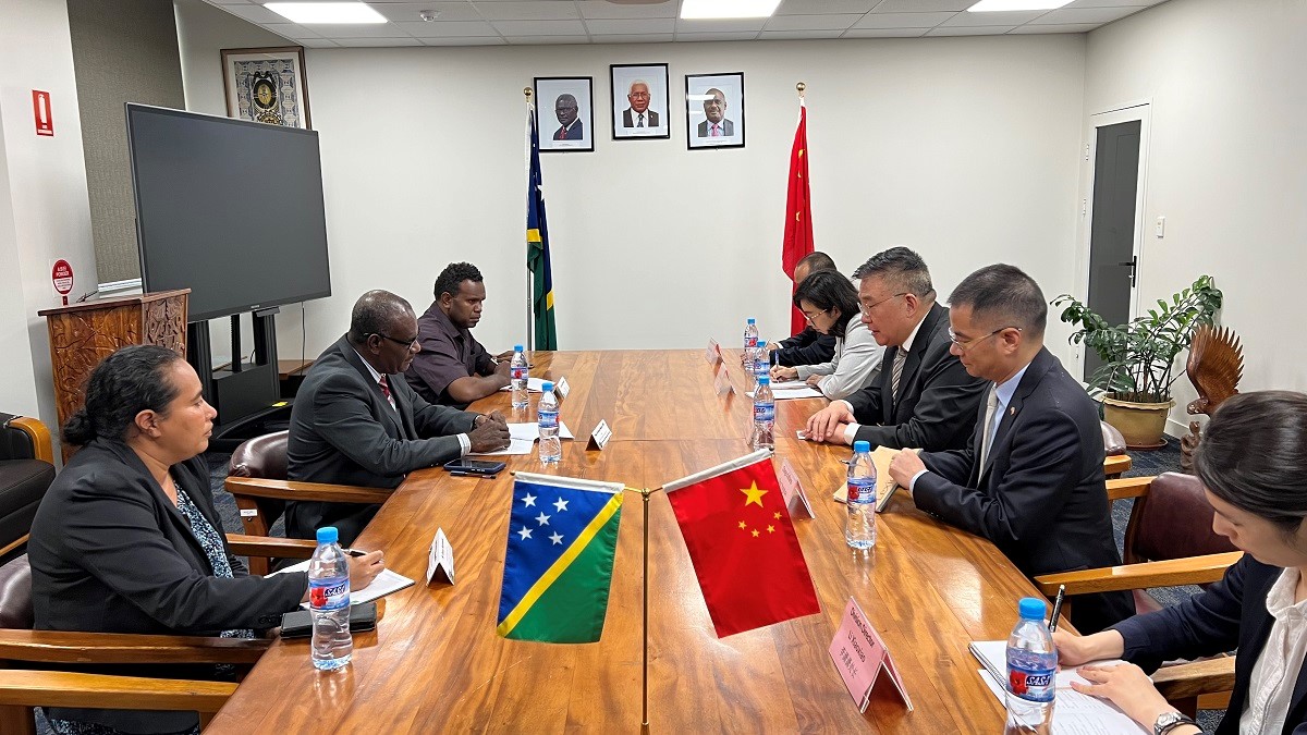 Foreign Minister meets with PRC vice Minister of International ...