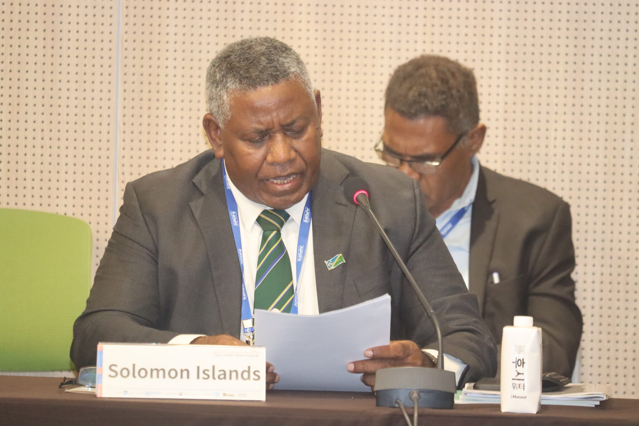 Minister Avui voices Solomon Islands challenges at Asia-Pacific ...