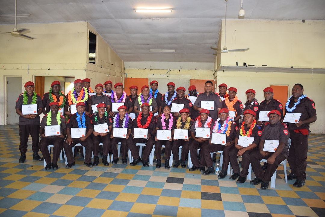 HCC Law Enforcement Officers take their oath during a graduation ...
