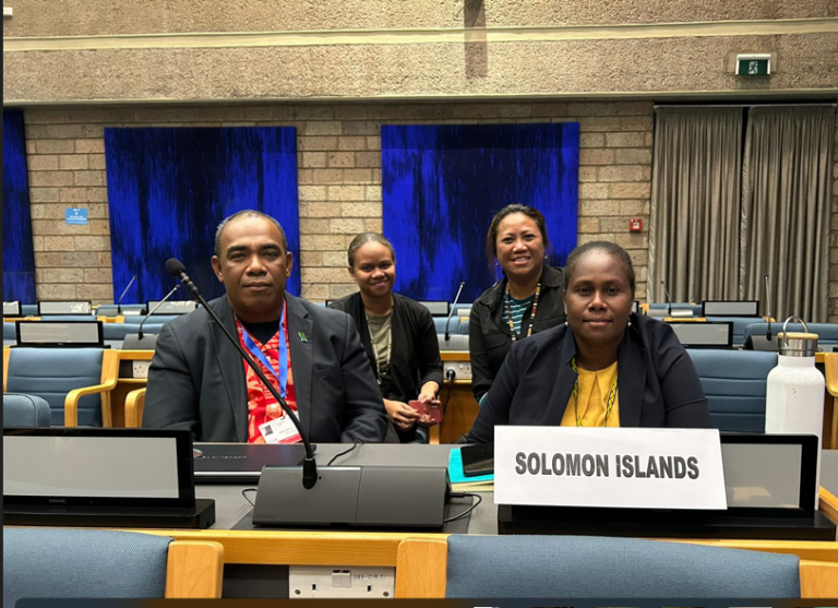 Solomon Islands attends the PSIDS and AOSIS Preparatory Meetings ahead of the Third Session of ...