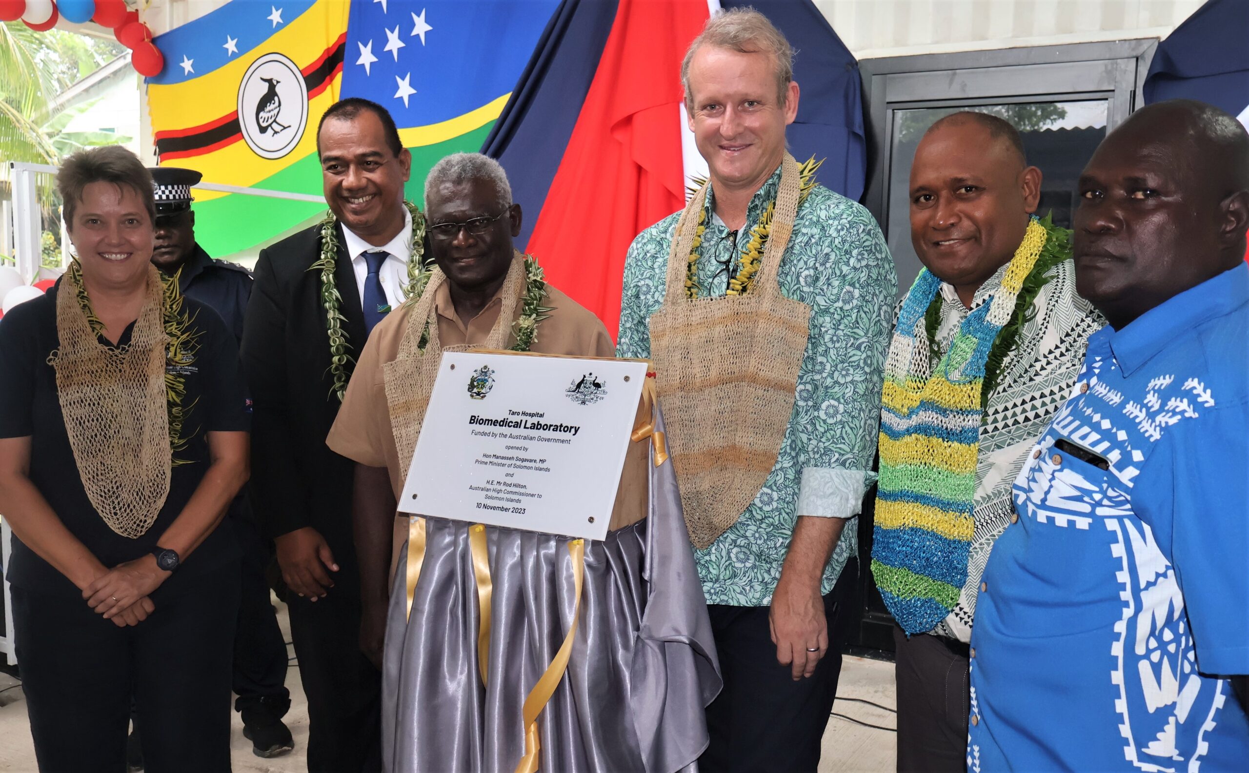 PM Sogavare witnesses Handover of Taro Hospital Biomedical Lab