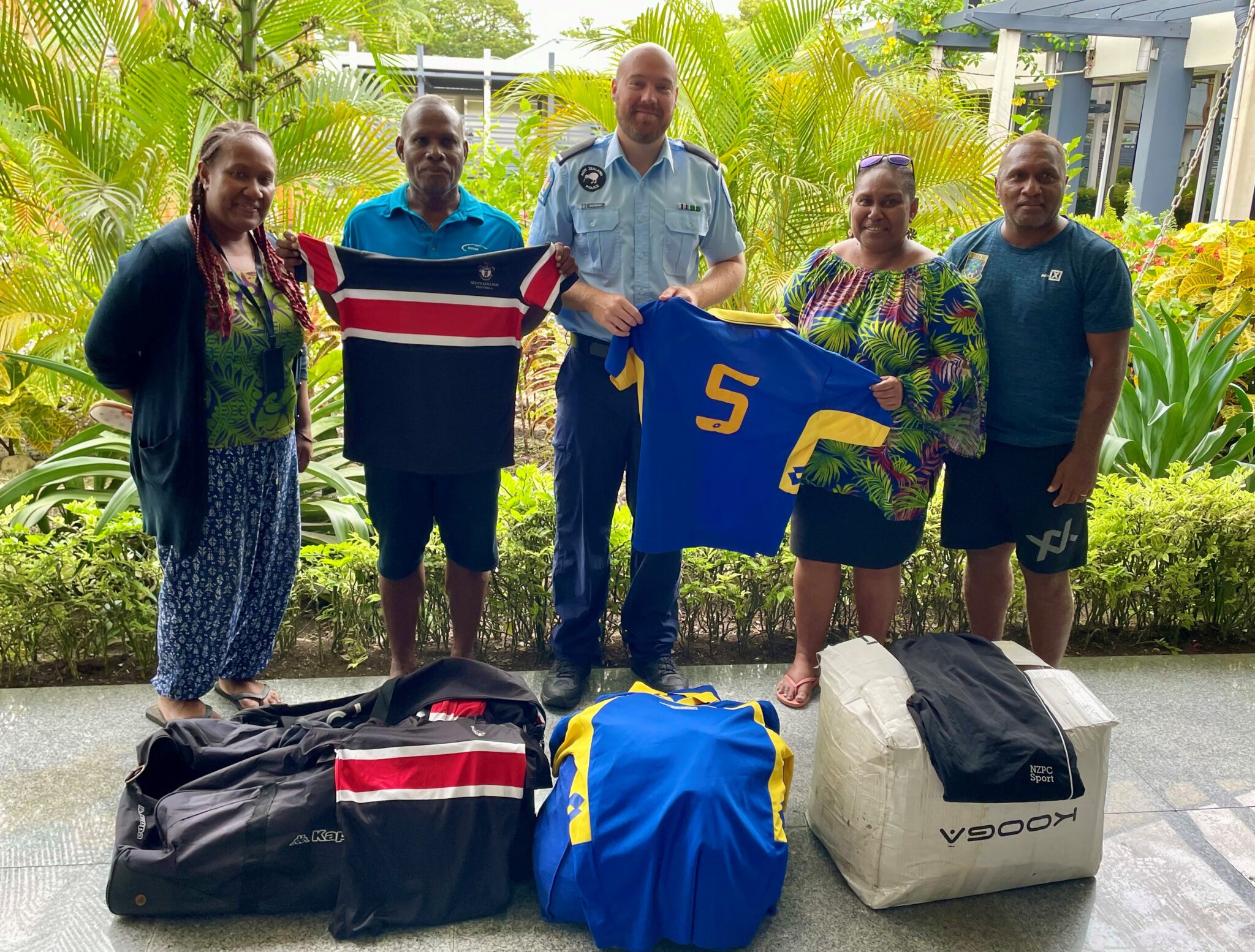 SOSA FC receives soccer kits – My SIG Services Portal