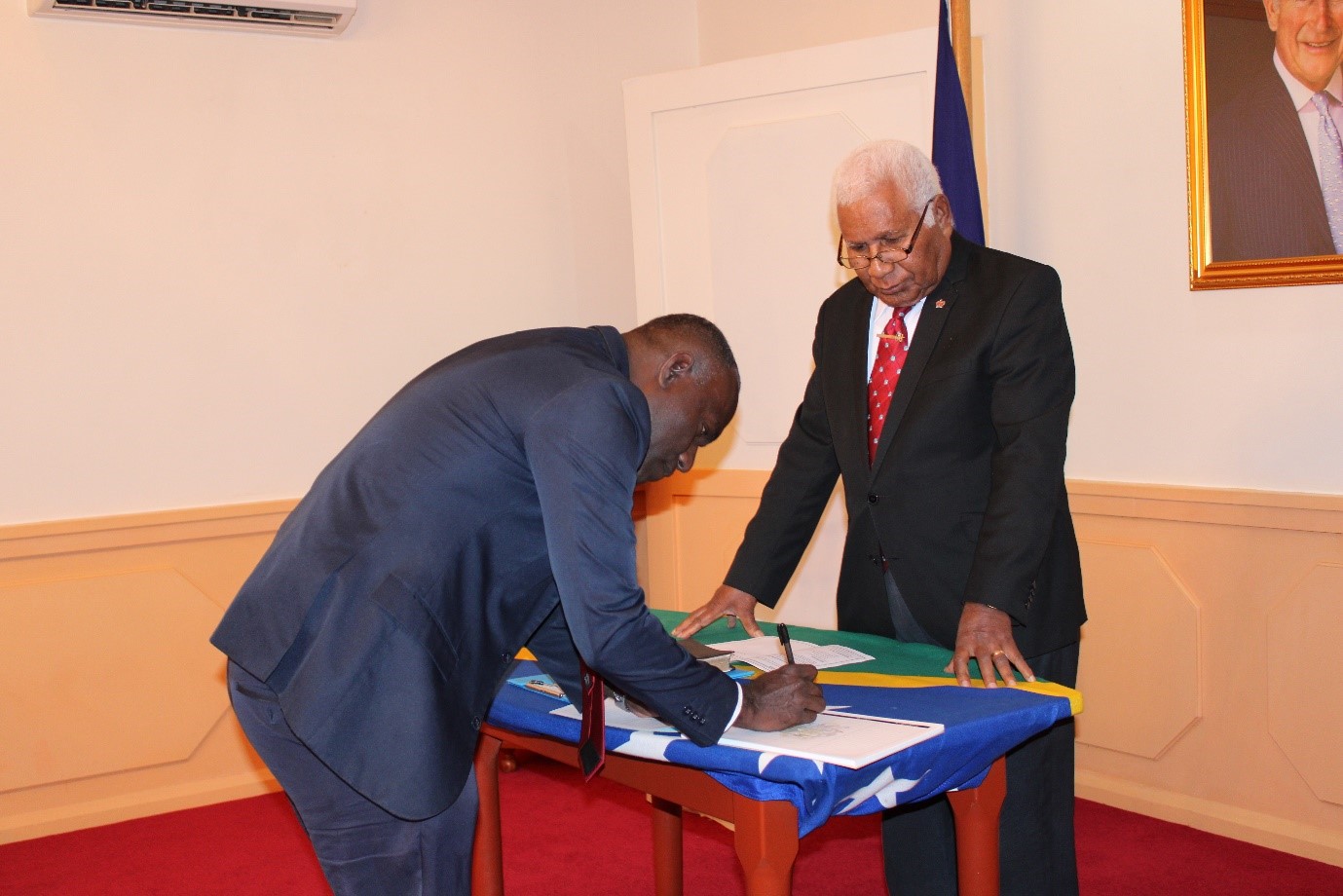 Government House officially commissions H.E Barrett Salato as ...