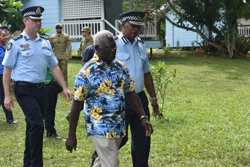 Commissioner Mangau acknowledge public for the good behaviour during ...