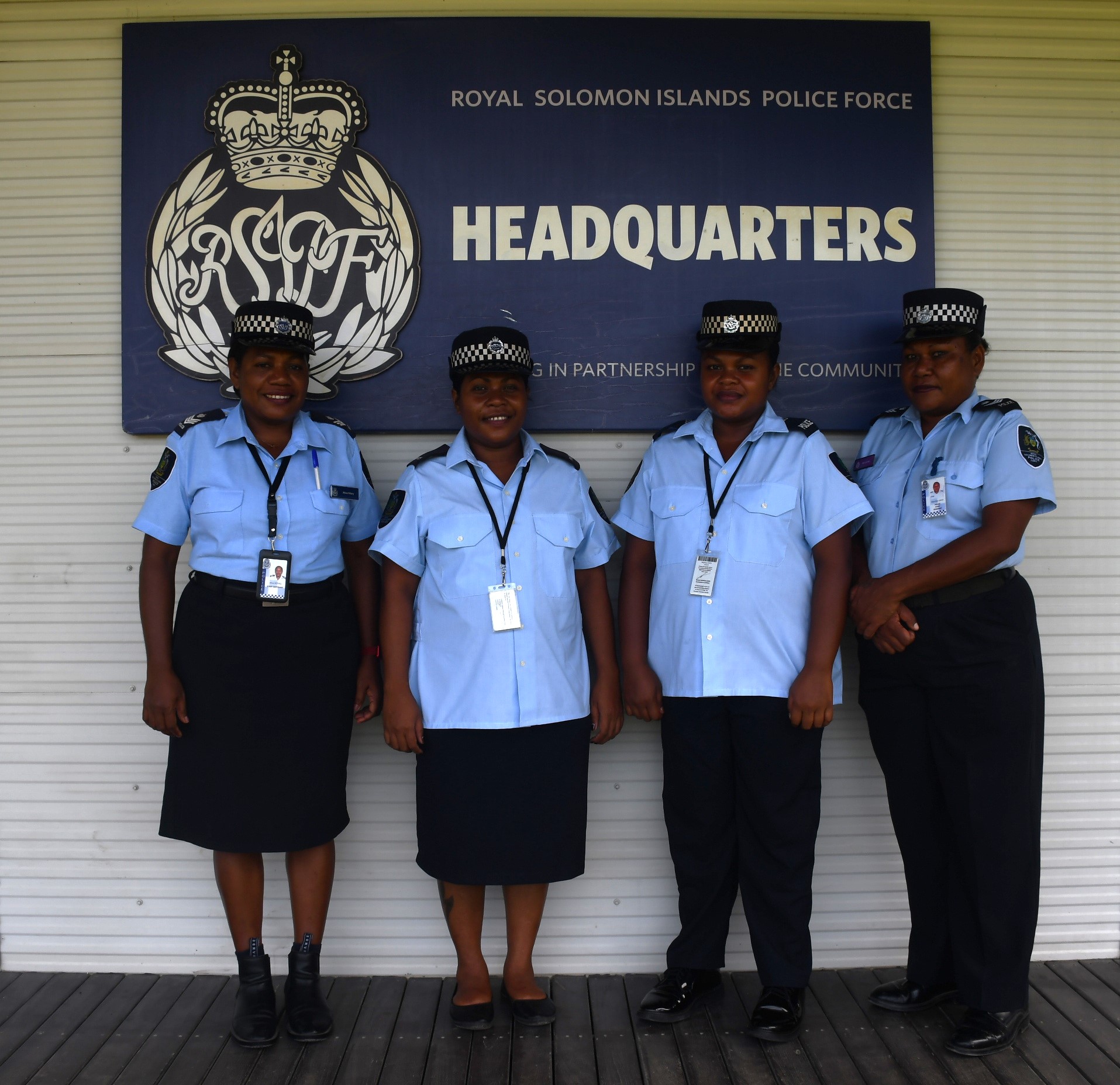 Maternity uniform for pregnant RSIPF officers