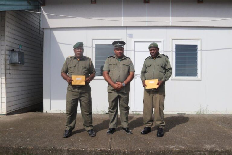 Four Senior Correctional Officers Promoted – My SIG Services Portal