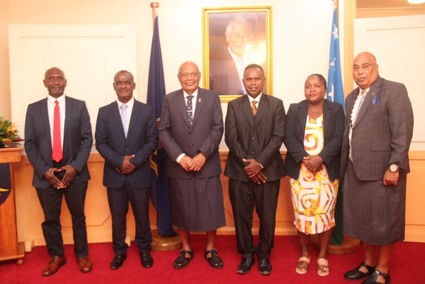 Government House officially commissions H.E Cornelius Walegerea as SI ...