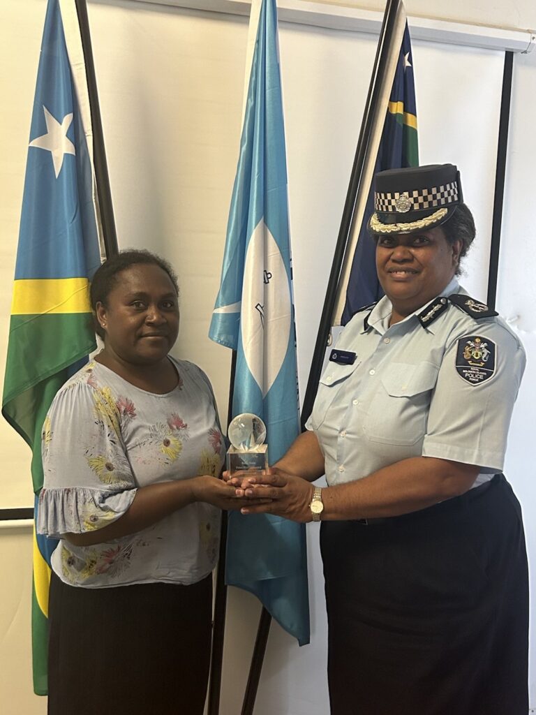RSIPF female detective inspector honored with International Management ...