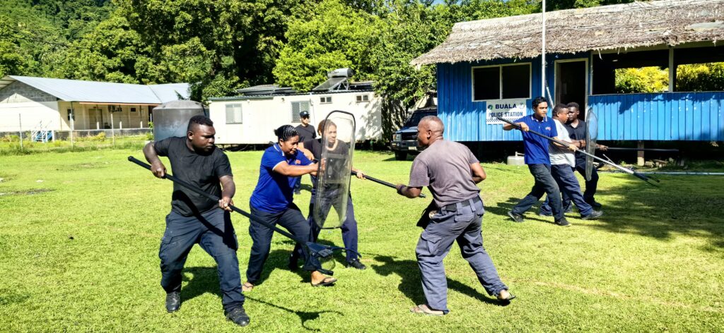 Police officers in Isabel complete POM training – My SIG Services Portal