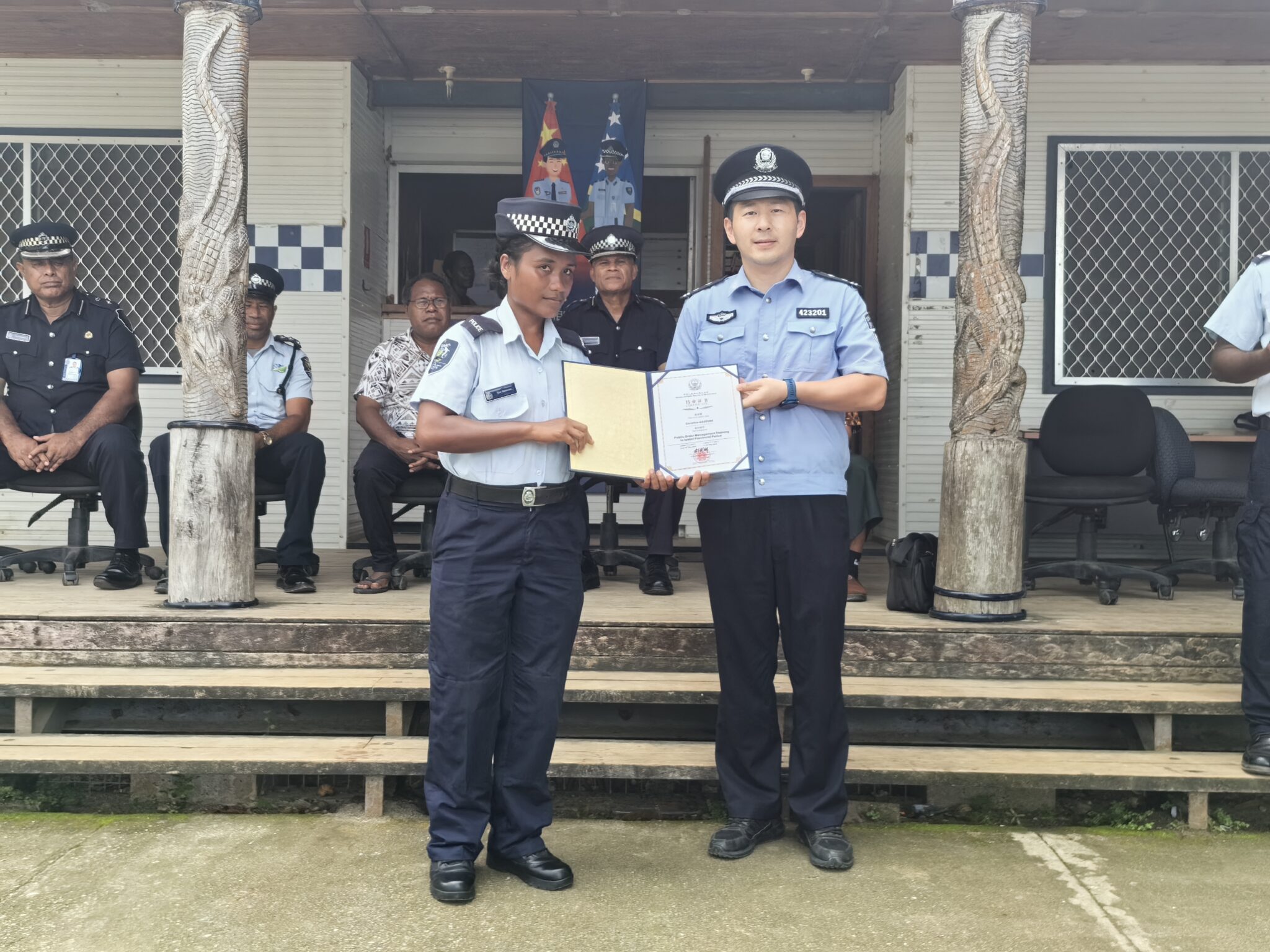 Police officers in Isabel complete POM training – My SIG Services Portal