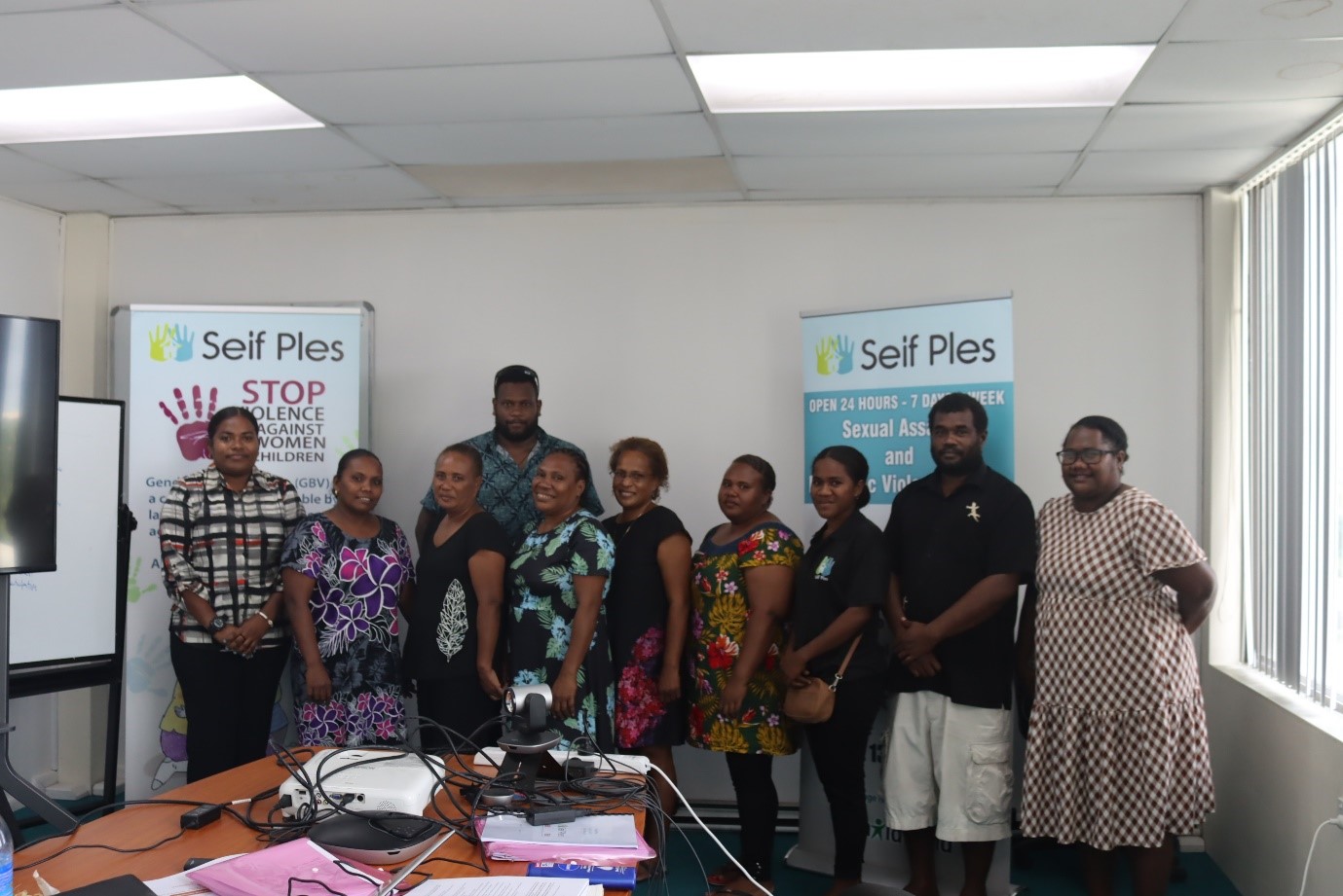 Two-weeks of intensive training for Seif Ples staff concluded