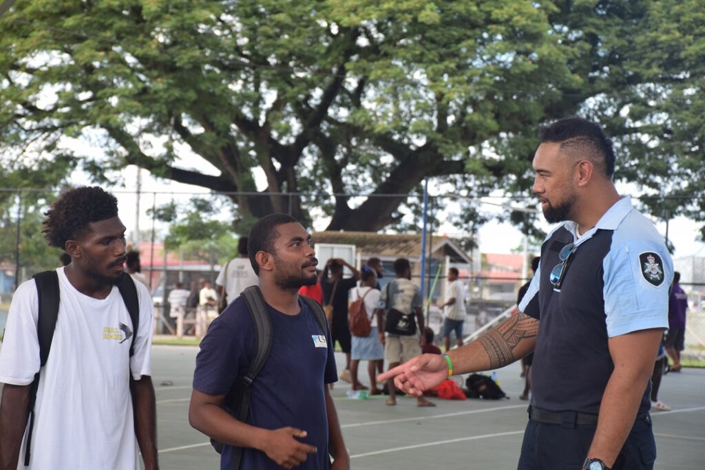 SIAF engage with USP students during a sport event – My SIG Services Portal